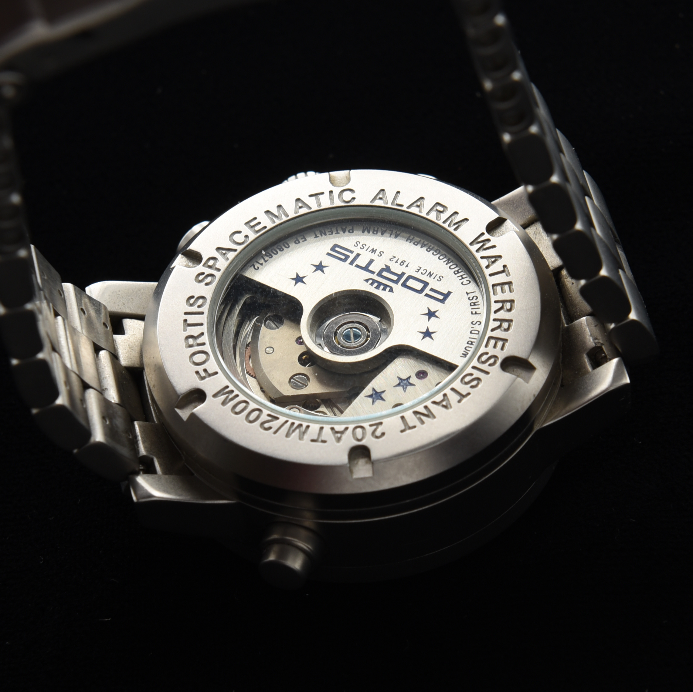 Fortis Spacematic Alarm Chronograph - Watches To Buy - Vintage For Sale